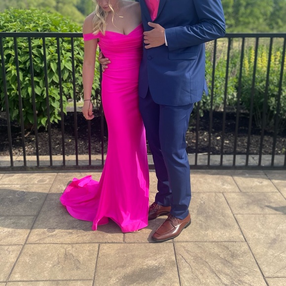 Dresses | Sonic Pink Prom Dress | Poshmark